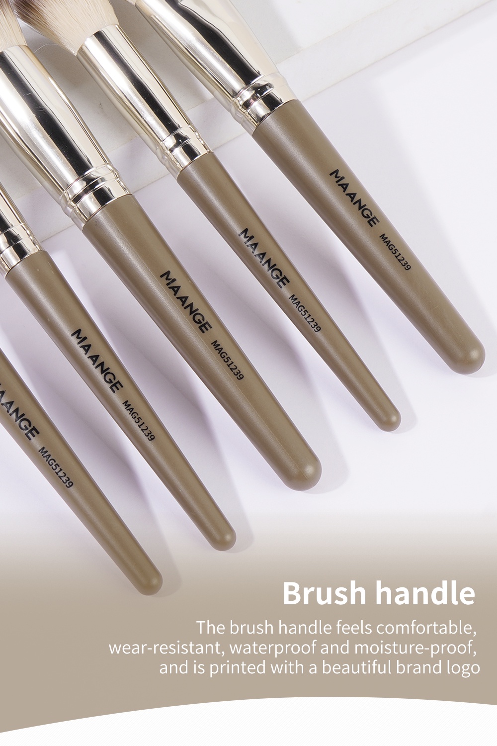 MAANGE 18Pcs Make Up Brush Set Soft Bristles Complete Makeup Brushes ...