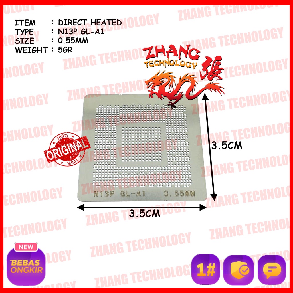 Zhang TECHNOLOGY] DIRECTHEAT STENCIL DH N13P-GL-A1 N13P-GE-B-A2 N13P-GS ...