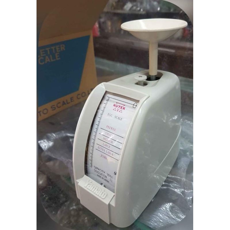 EGG SCALE/Letter Scale NUTEX YAMATO brand ORIGINAL | Shopee Philippines