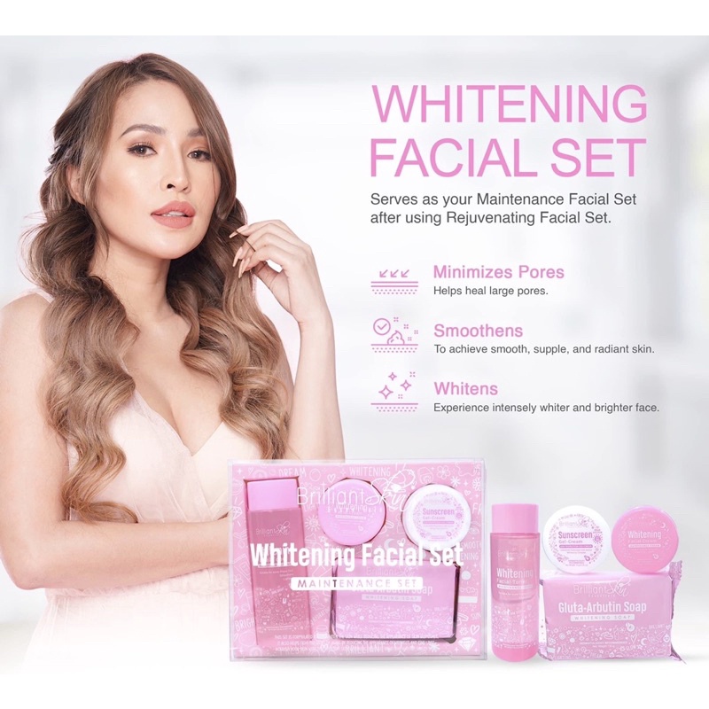 AUTHENTIC Brilliant skincare sets | Shopee Philippines