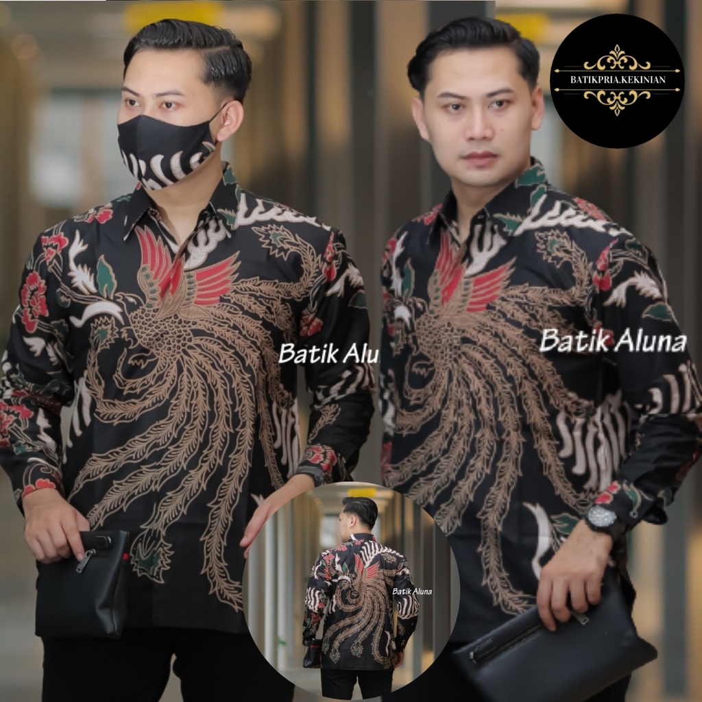 Jumbo Batik Men Big Size Long Sleeve Guys Original Models Of Batik ...