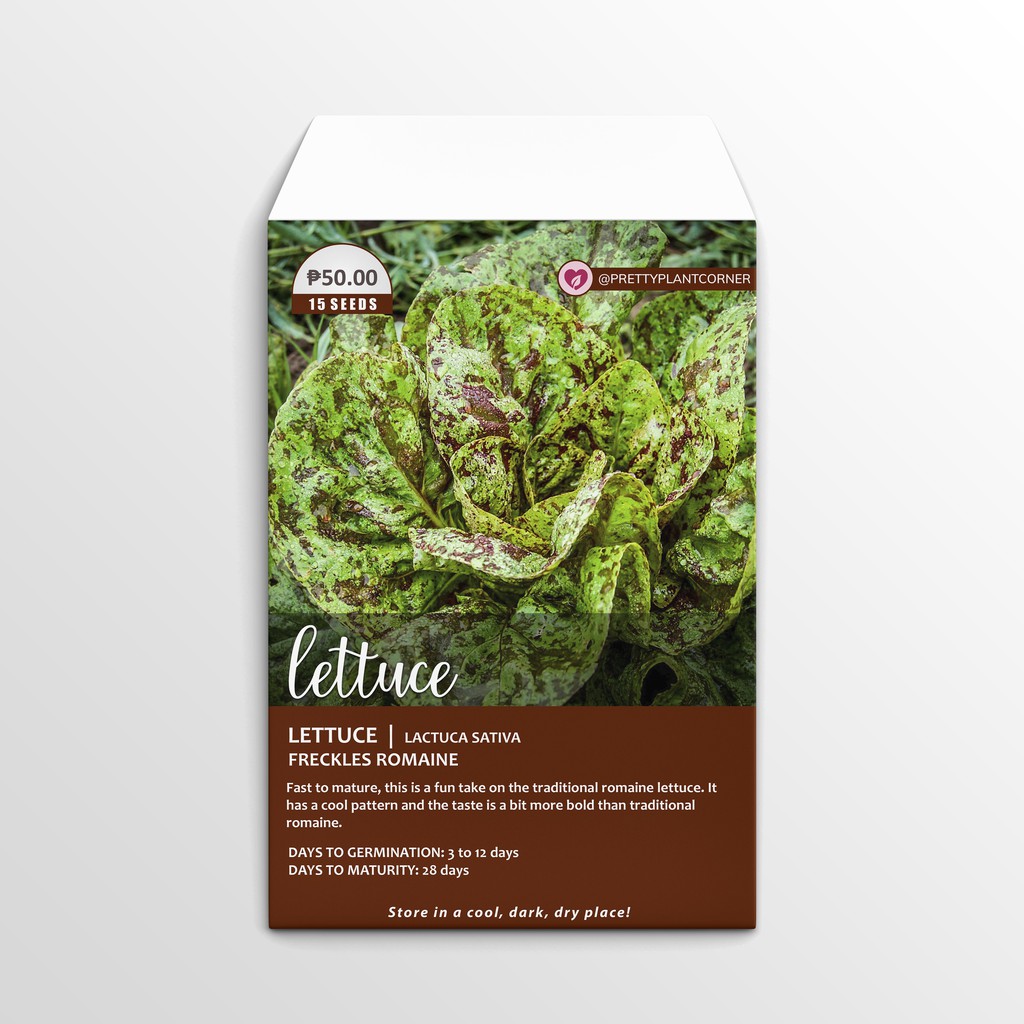 Freckles Romaine Lettuce Seeds | Shopee Philippines Freckles Romaine Lettuce Seeds | Shopee Philippines