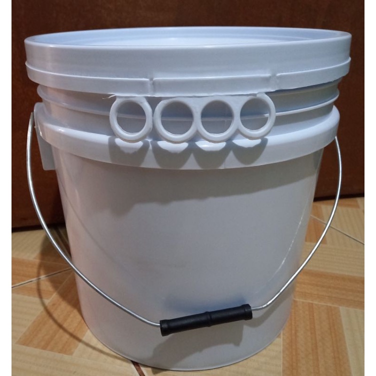Industrial pail with lid cover and handle 20L,16L,10L,4L | Shopee ...