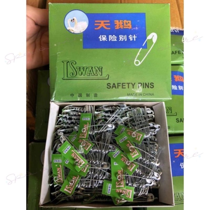 Safety pin per box around 1,000-2,000pcs quality product | Shopee ...
