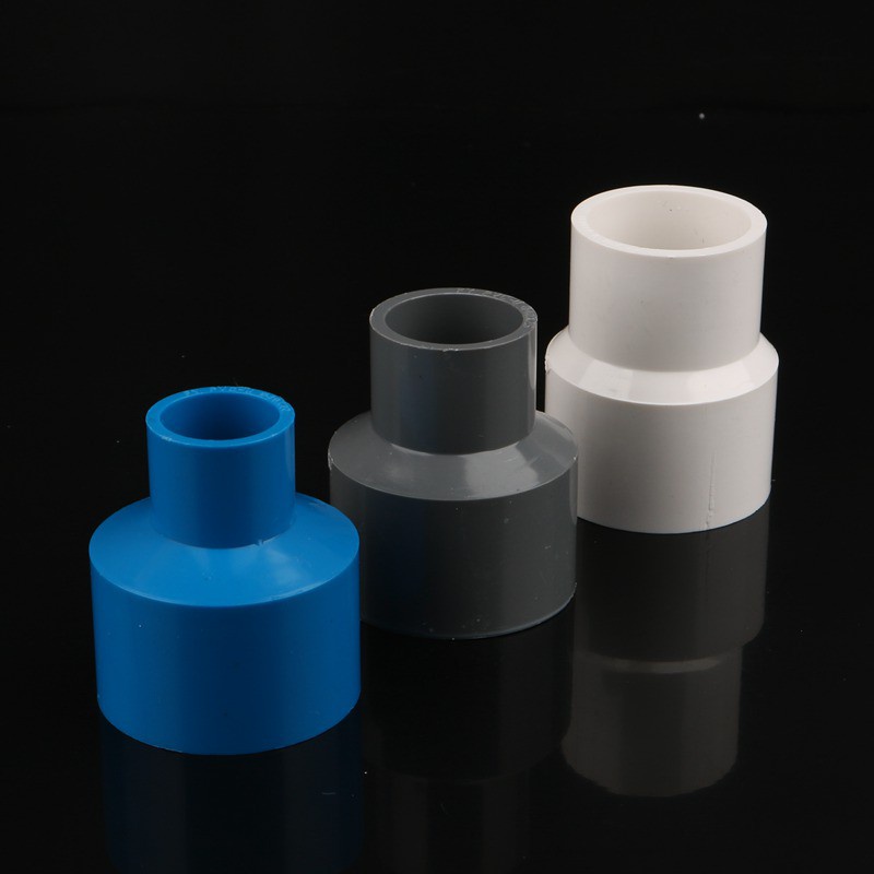 1pcs PVC Pipe Socket Reducer PVC Reducing Connector Paip Straight ...