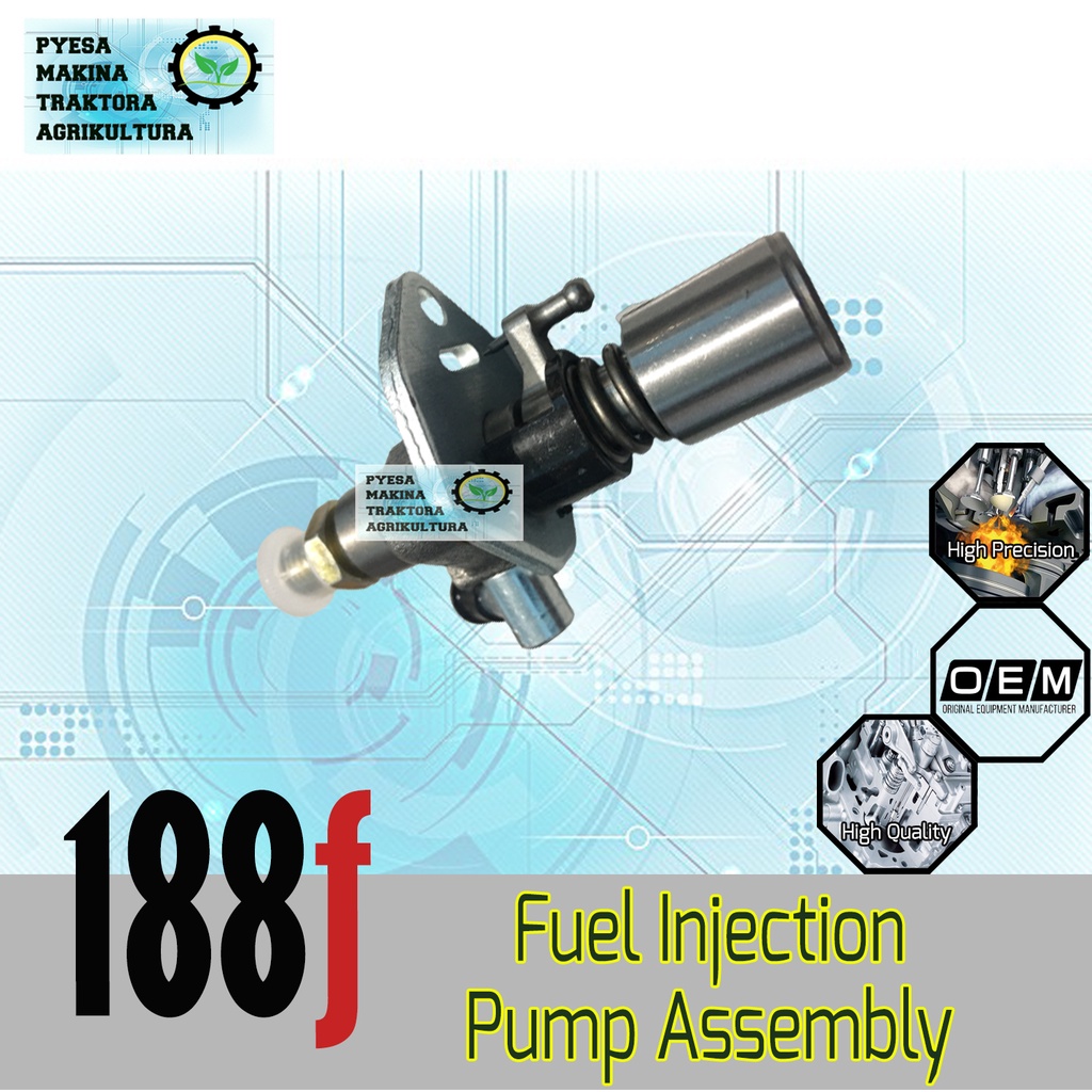 188F 14HP Fuel Injection Pump Assembly Assy Aircooled Engine | Shopee ...
