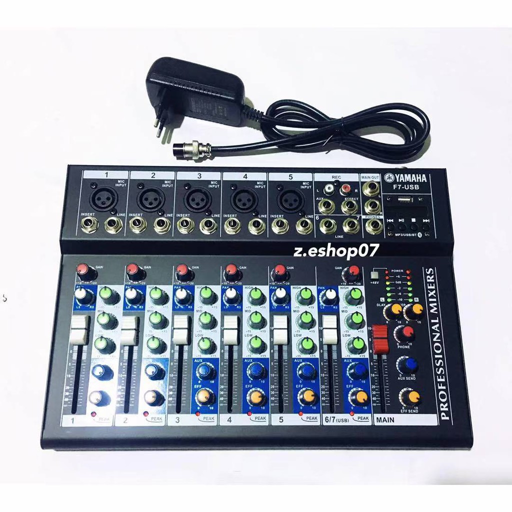 Mixer F7-USB Professional Mixer Console | Shopee Philippines