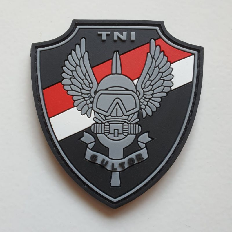 Patch RUBBER LOGO TNI AD/TNI AL/KOSTRAD/KOPASSUS/INFANTRI/Expedition ...