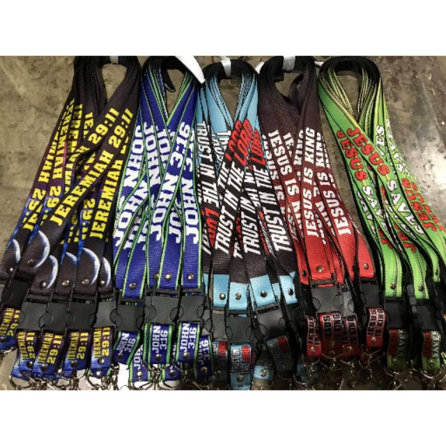 customized company school lanyard id lace lanyard 10pcs minimum order ...
