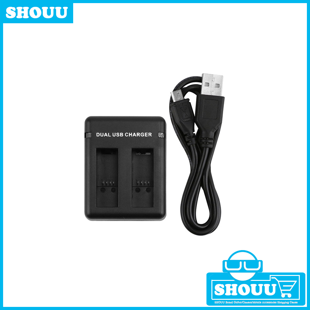 Dual Port Slot Battery Charger For GoPro Hero 10 9 Cam With USB Cable ...