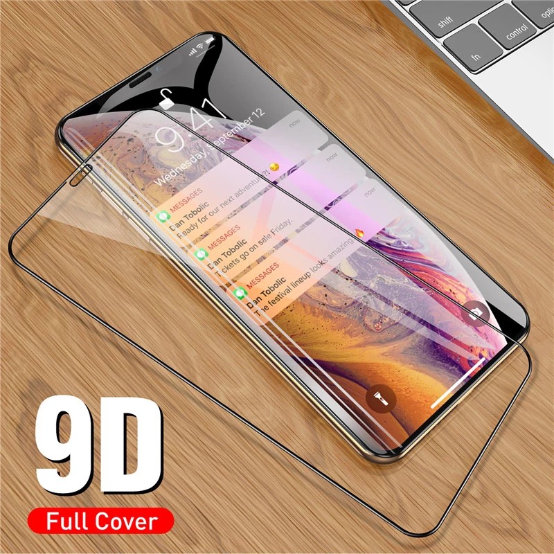 For iPhone 13 12 11 Pro Max 6 6S 7 8 Plus iphone 13 Mini 9D Tempered ...