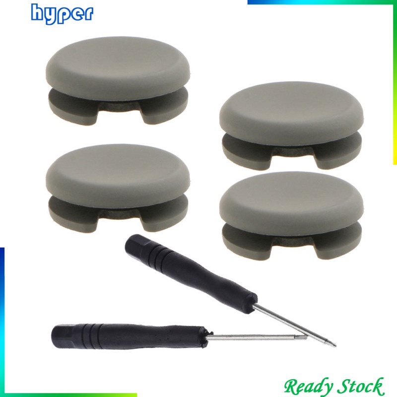 Analog Stick Cap Thumb Joystick Cover + Screwdriver for 3DS LL/XL ...