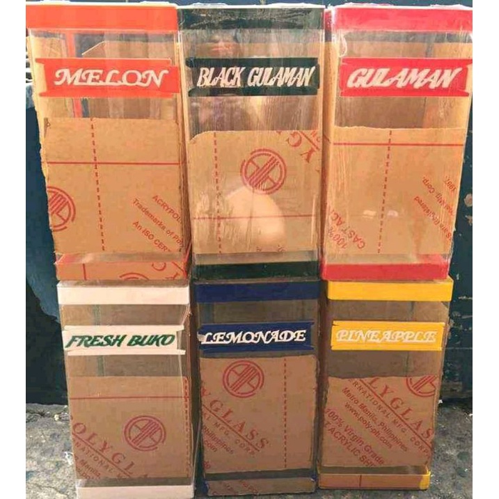 Acrylic juice container / Acrylic palamigan / Palamig container ...