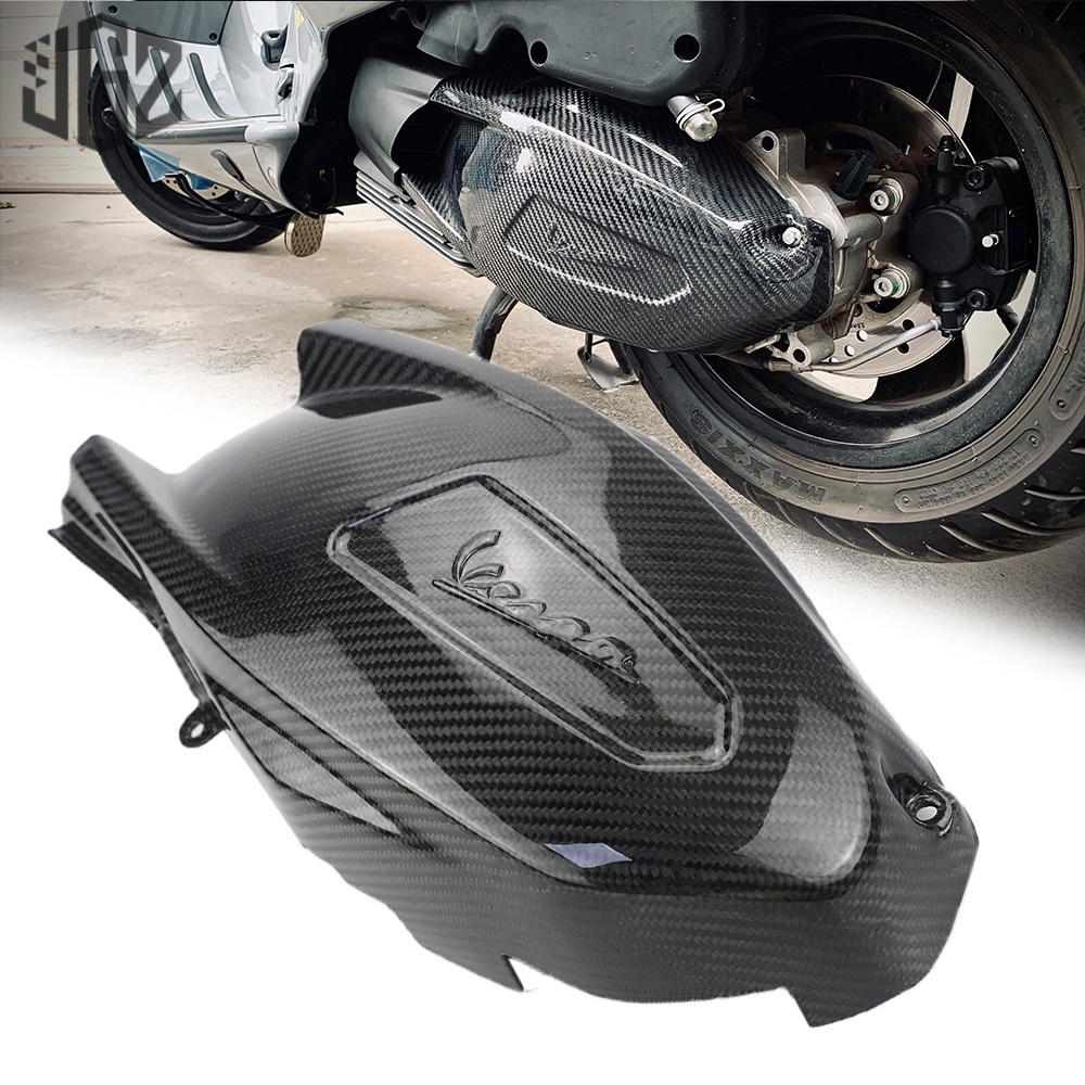 Motorcycle Transmission Case Heat Shield Protector Engine Cover Real ...