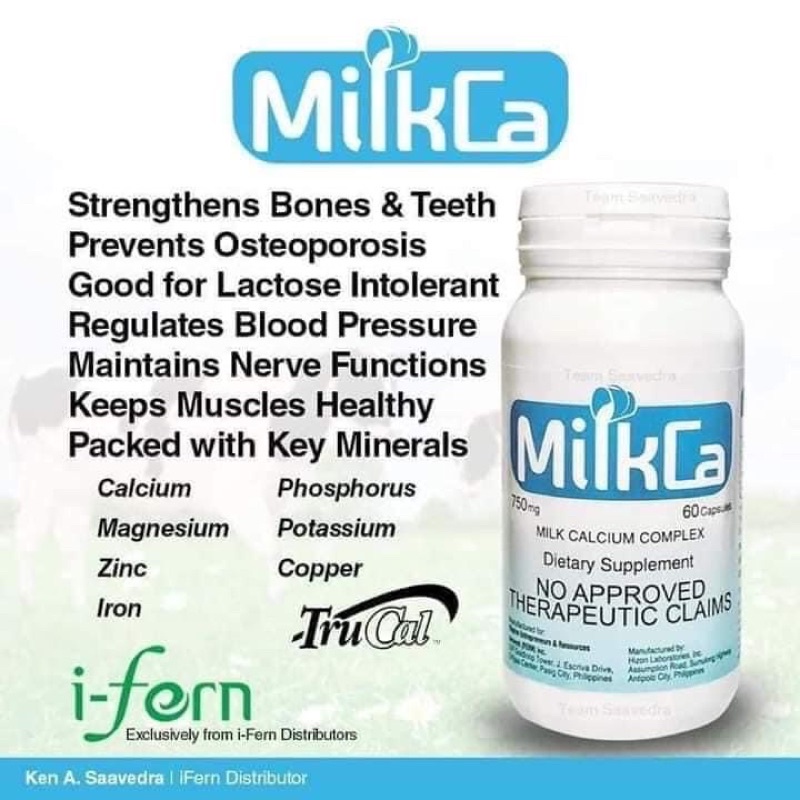 MilkCa (Milk Calcium Complex) | Shopee Philippines