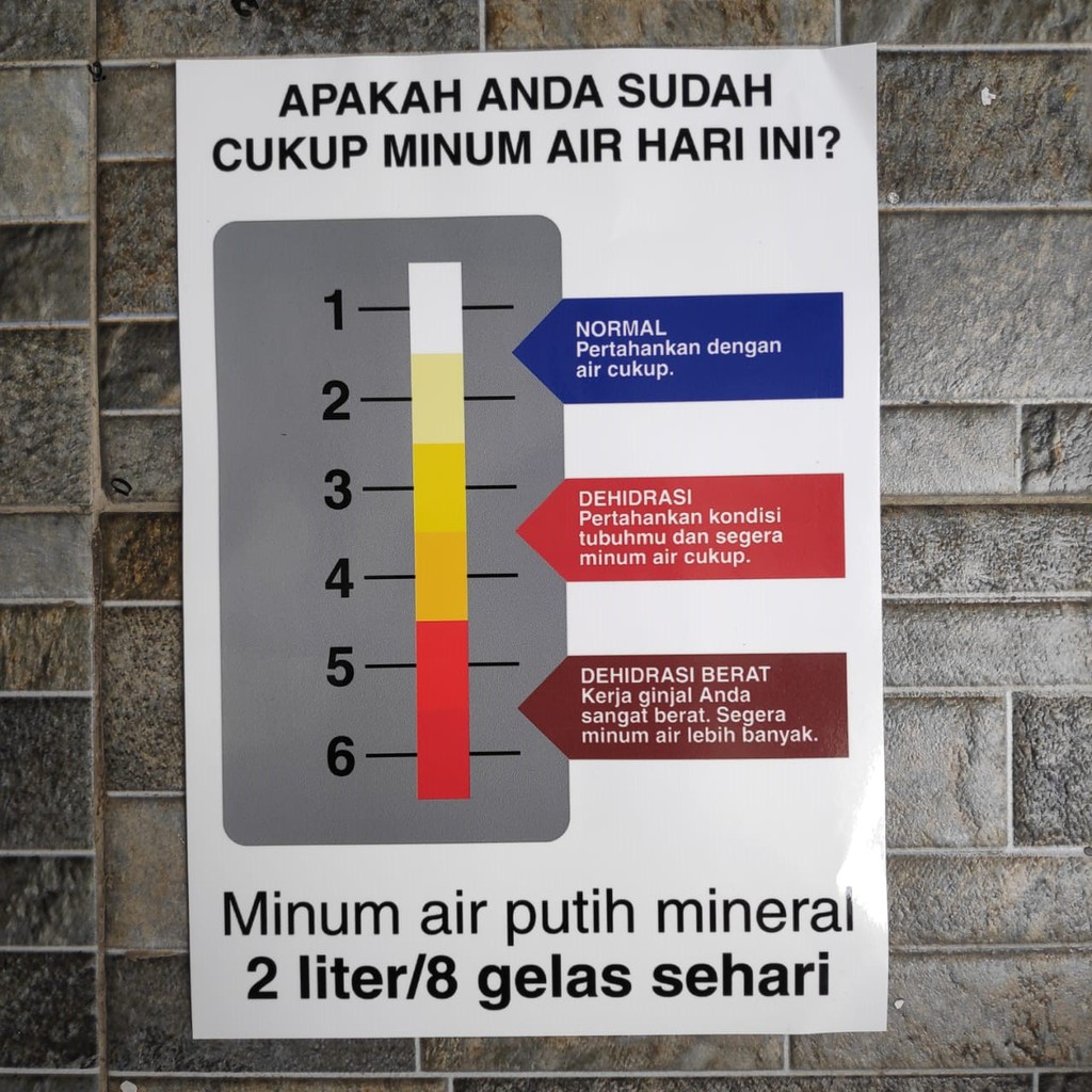 Vinyl Urine Indicator Sticker Is Enough to Drink Safety Office Toilet ...