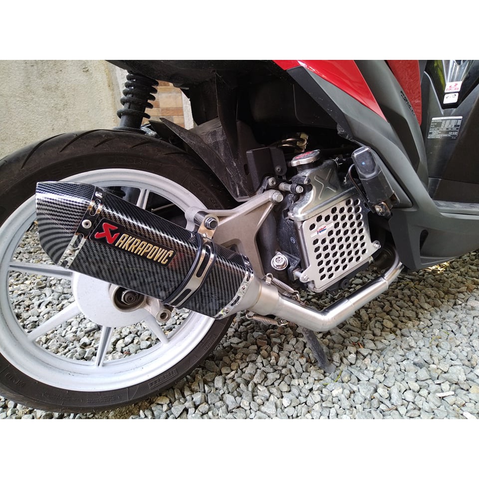 Akrapovic Full System for Honda Click V1,V2,V3 125/150, Click 160/PCX ...
