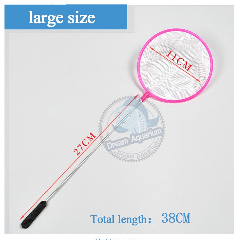 BBS Net Aquarium Fry Fish Net Good For Fry and Fish Colorful Round Fish ...