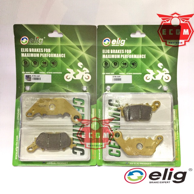 Elig Brake pad Nmax / Nmax Disc Pad Elig / Elig Brake Pad Disc Pad | Shopee Philippines