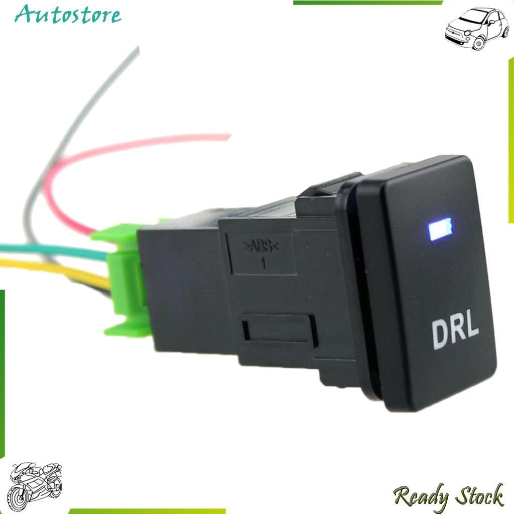Car 12V Push Button Switch With Light Pattern For | Shopee Philippines