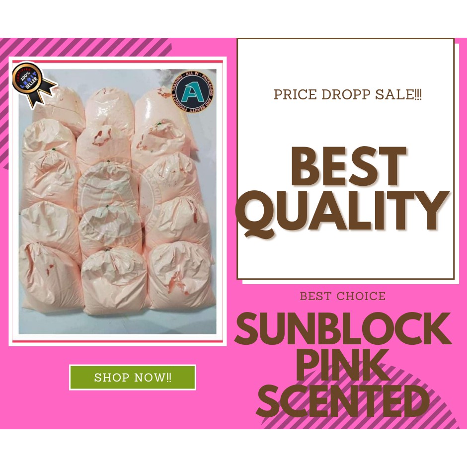 SUNBLOCK PINK SCENTED SPF50 FDA APPROVED | Shopee Philippines
