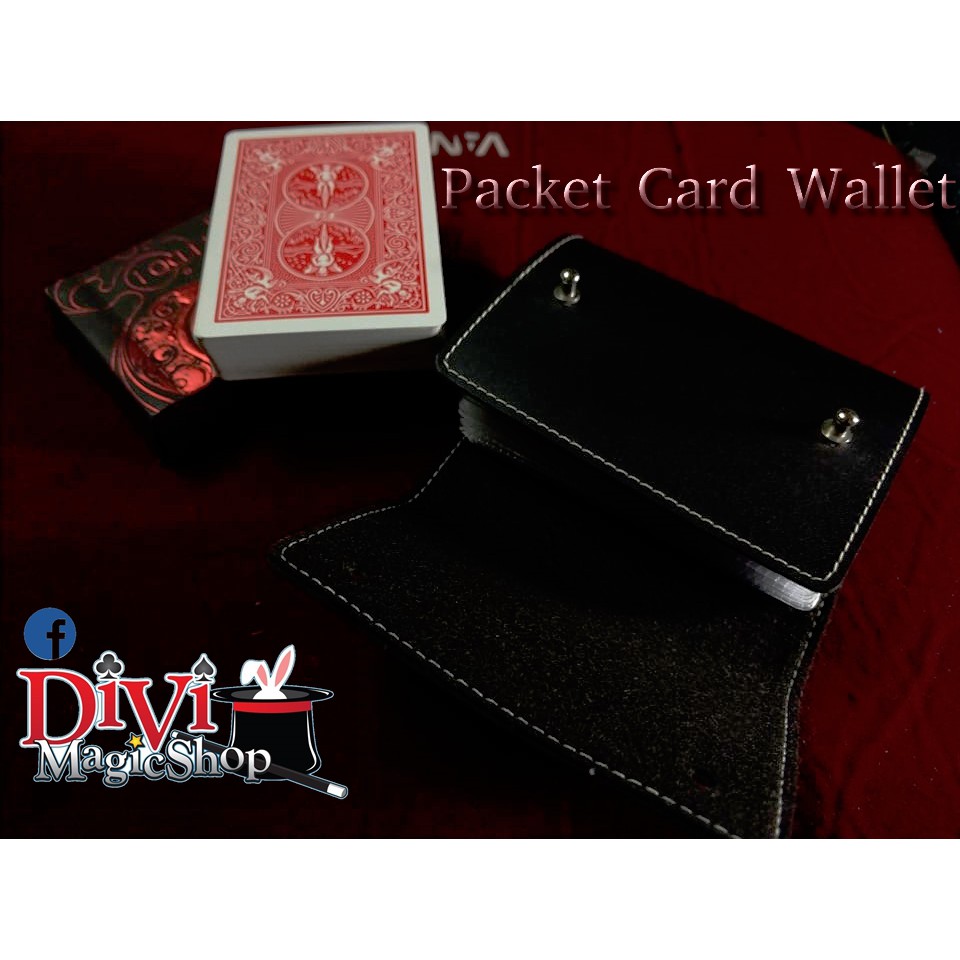 Divimagicshop Packet Cards Wallet (Close-Up Magic Tricks) | Shopee ...
