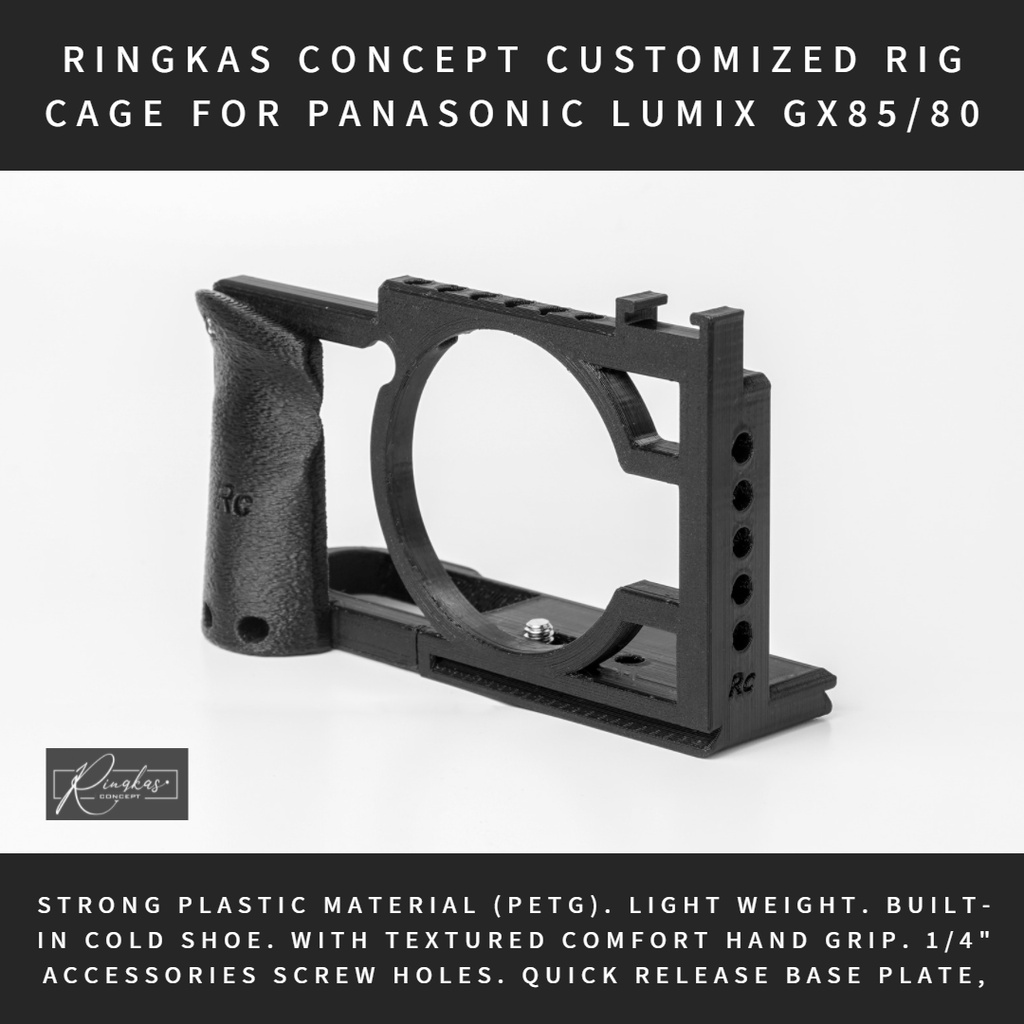 Concise CONCEPT Customized Rig Cage Case LUMIX GX85 GX80 GX7Casing ...