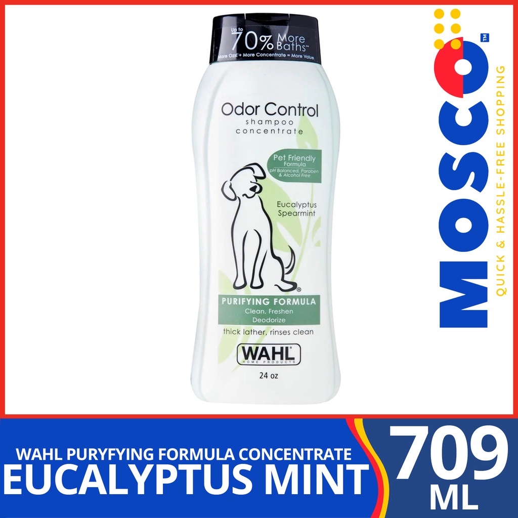 WAHL Purifying Formula Shampoo Eucalyptus Mint 700ML | Shopee Philippines