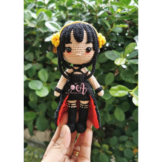 Customized Yor Forger Amigurumi/Crochet Doll | Shopee Philippines