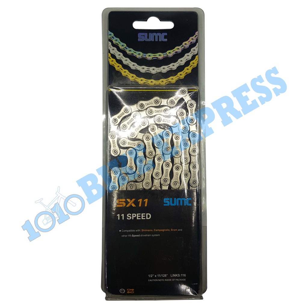 Sumc Chain 8speed 9speed 10 Speed 11 12 Chrome Plated | Shopee Philippines