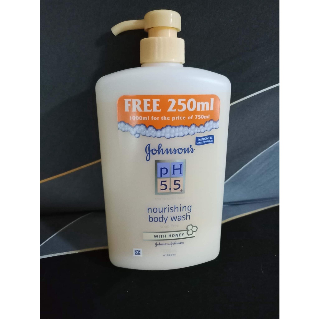 Johnson's pH5.5 Nourishing Body Wash 1000mL | Shopee Philippines