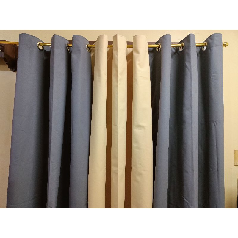 BLOCK OUT CURTAINS (MALL QUALITY) | Shopee Philippines