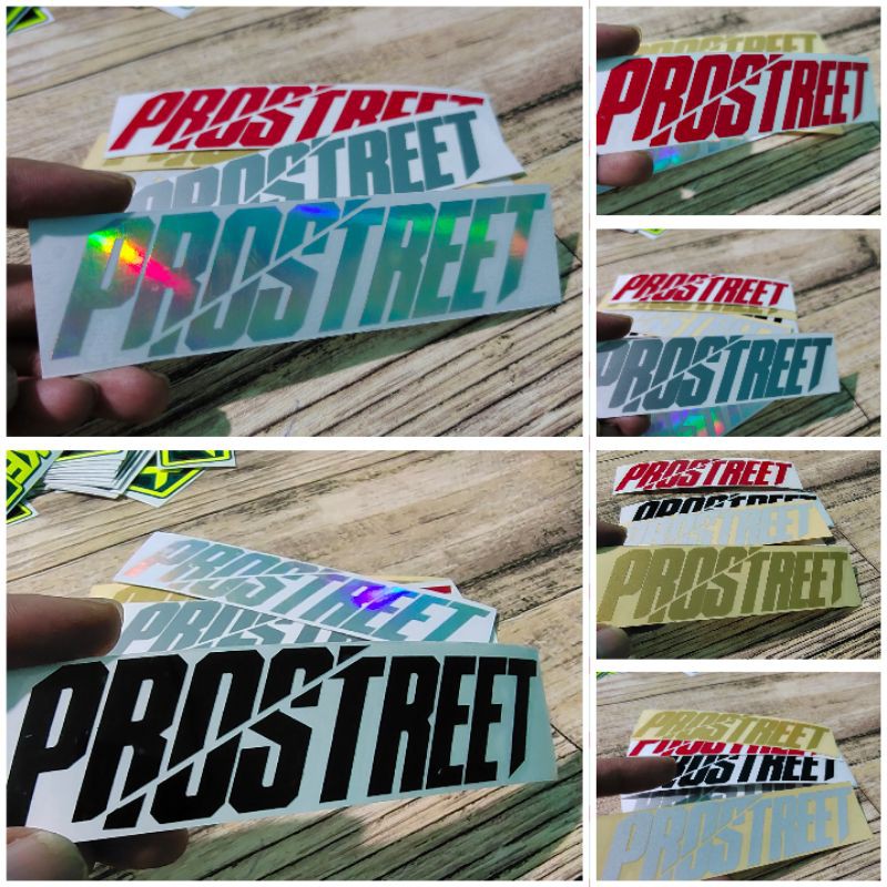 Prostreet CUTTING STICKER PROSTREET STICKER | Shopee Philippines