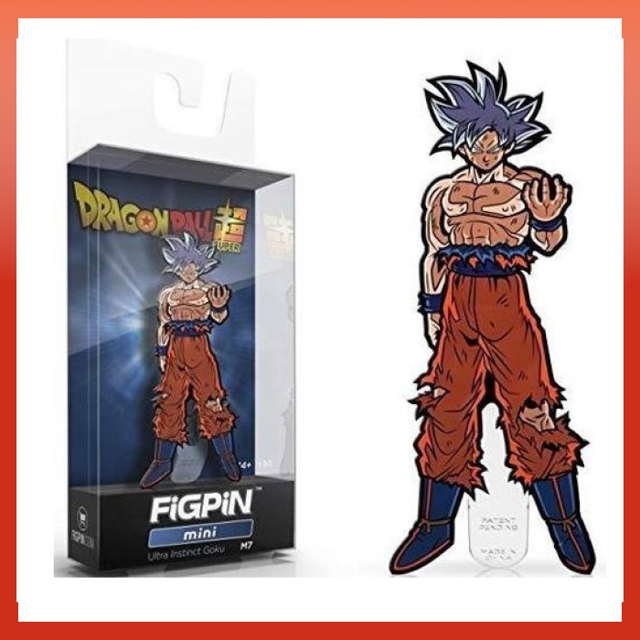 Dragon Ball Super: Mini Ultra Instinct Goku FiGPiN #M7 Enamel Pin ...