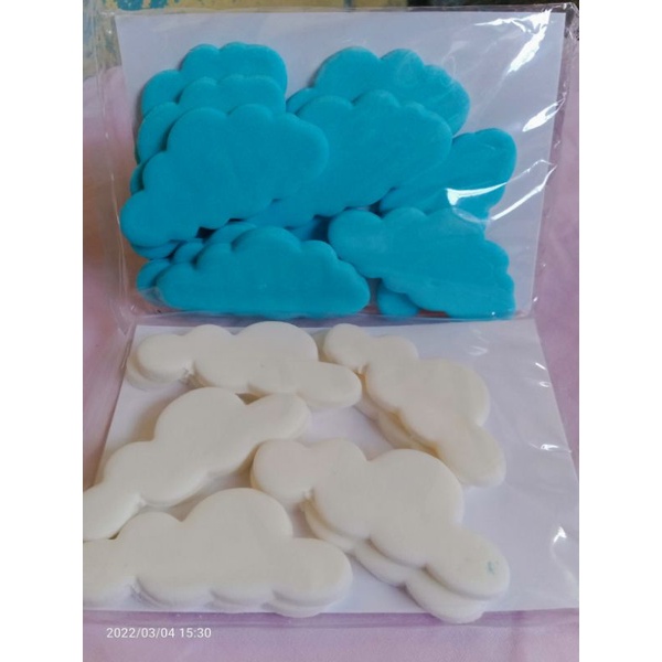 [SWEET STORE] Edible CLOUDS for cake and cupcake topper | Shopee ...
