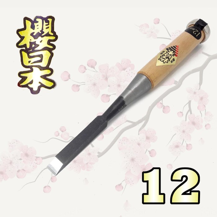 KAYU Sakura JAPAN 12mm Wood Chisel | Shopee Philippines