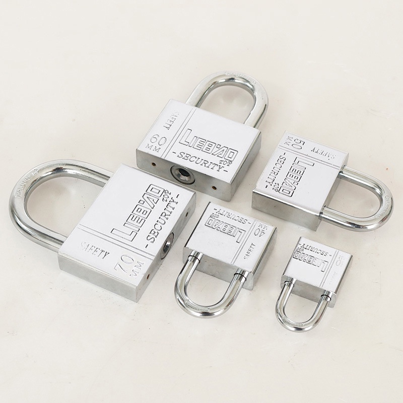 Heavy-duty Security Padlock Stainless Steel Padlock Lock | Shopee ...