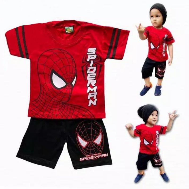 Spider Short Suits SPIDERMEN Clothes Latest Children's FASHION Festive ...