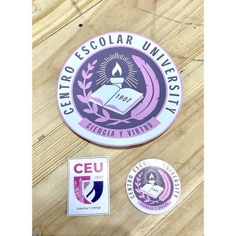 Brand New Waterproof CEU sticker Centro Escolar University | Shopee ...