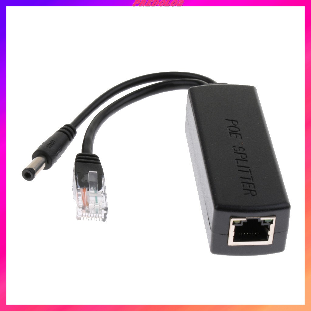 [PREDOLO2] IEEE802.3af PoE Splitter With Output Power Over Ethernet for ...