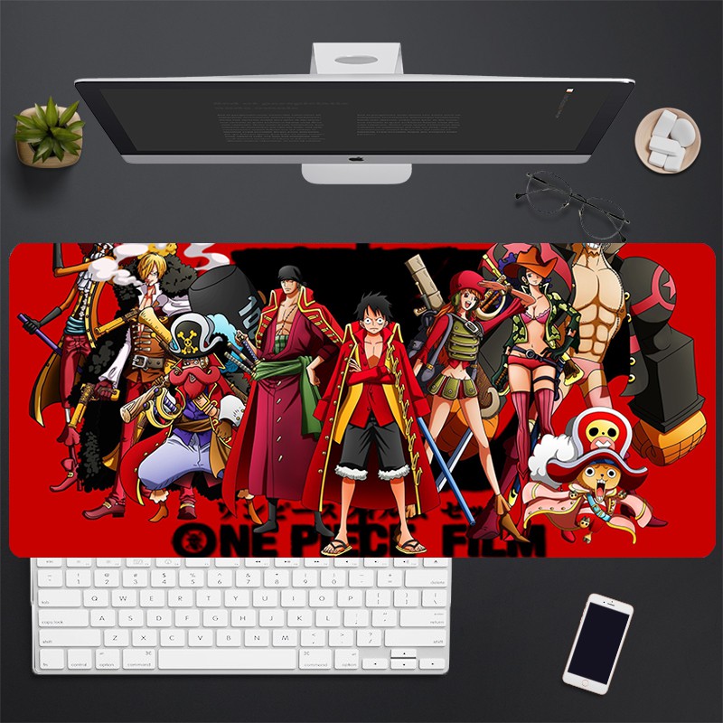 Anime One Piece Mouse Pad Large 700 X 300 mm Luffy Sauron | Shopee ...