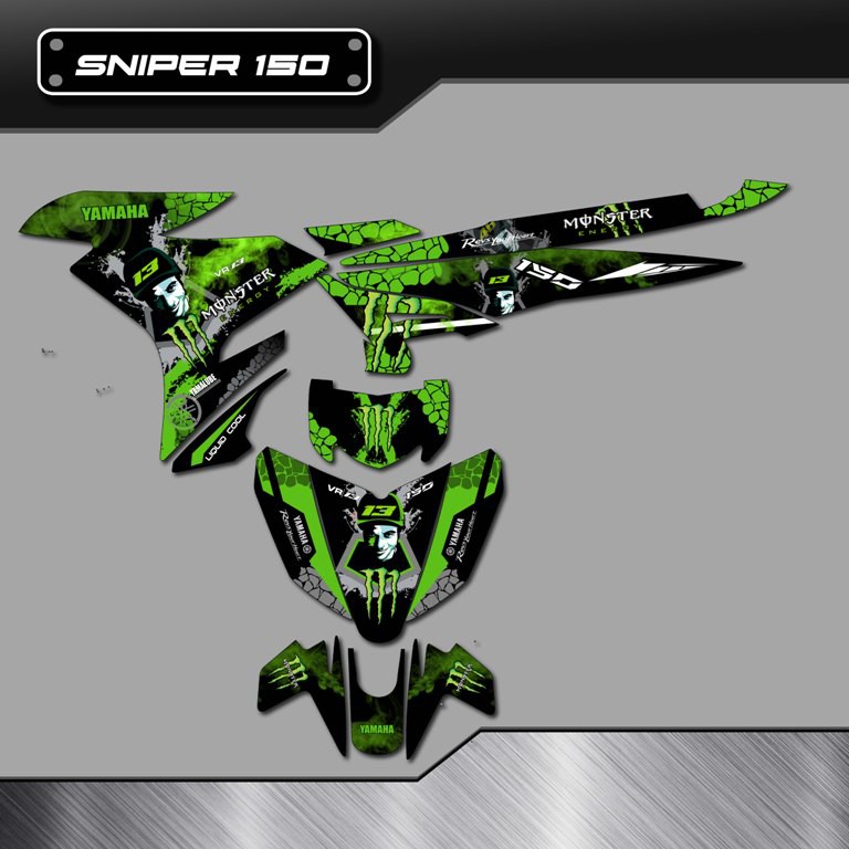 SNIPER 150 Motorcycle Sticker Decals | Shopee Philippines