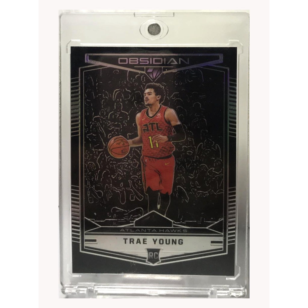 Trae Young Rookie Card 2018-19 Panini Obsidian Preview #575 NBA card ...
