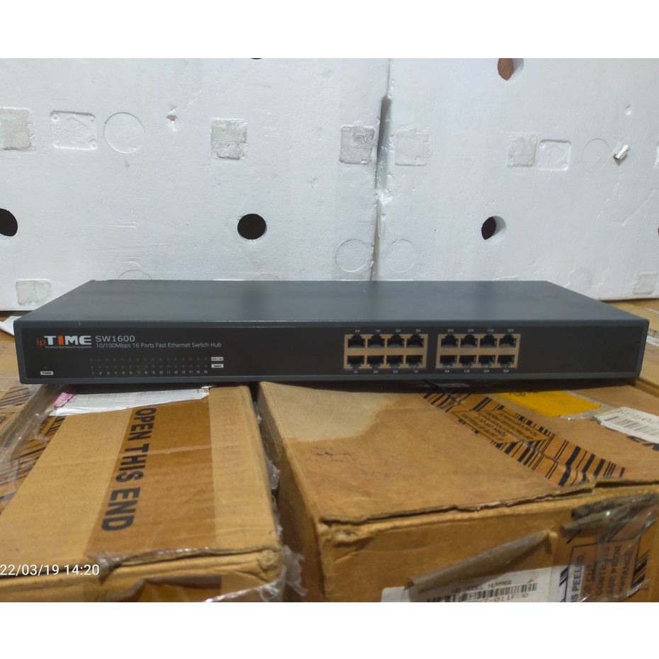 IPTIME SW1600 Fast Ethernet Switch Hub USED Surplus | Shopee Philippines