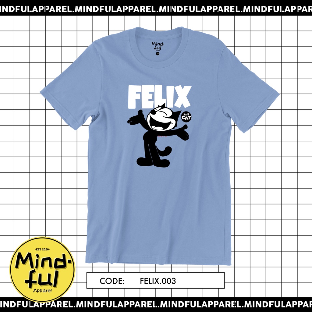 FELIX THE CAT GRAPHIC TEES | MINDFUL APPAREL TSHIRT | Shopee Philippines
