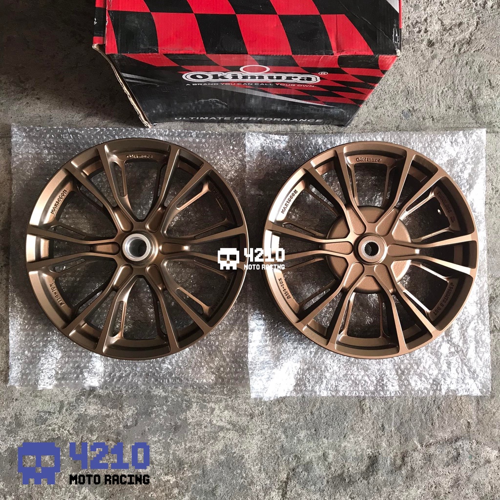 OKIMURA MAGS for YAMAHA AEROX v1/v2 with FREE RADIATOR COOLANT | Shopee ...