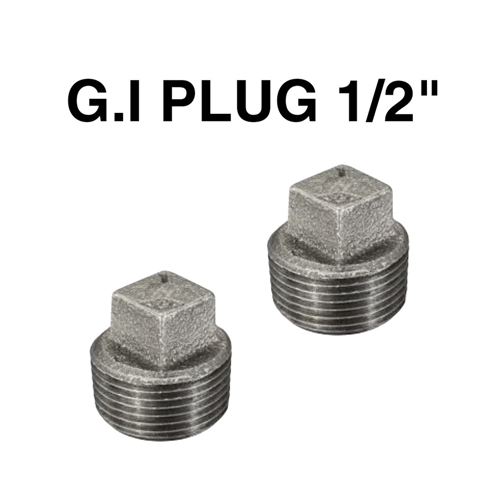 GI PIPE FITTINGS GALVANIZED 1/2 FOR PLUMBING WORKS | Shopee Philippines