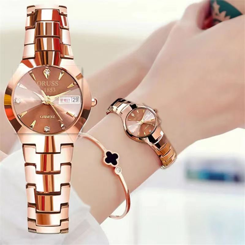[Gift][With Box]ORUSS Original Fashion Simple Luxury Stainless Steel ...