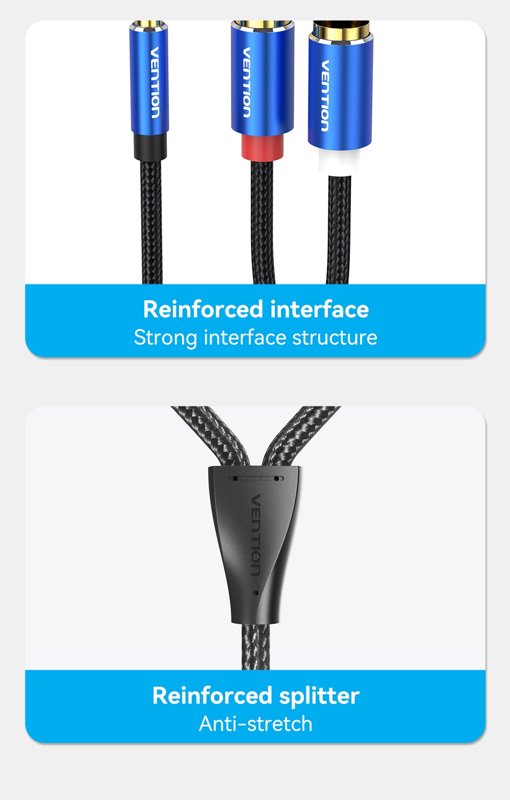 Vention Audio Cable For Home Theater DVD TV Live Music Multi-Media ...