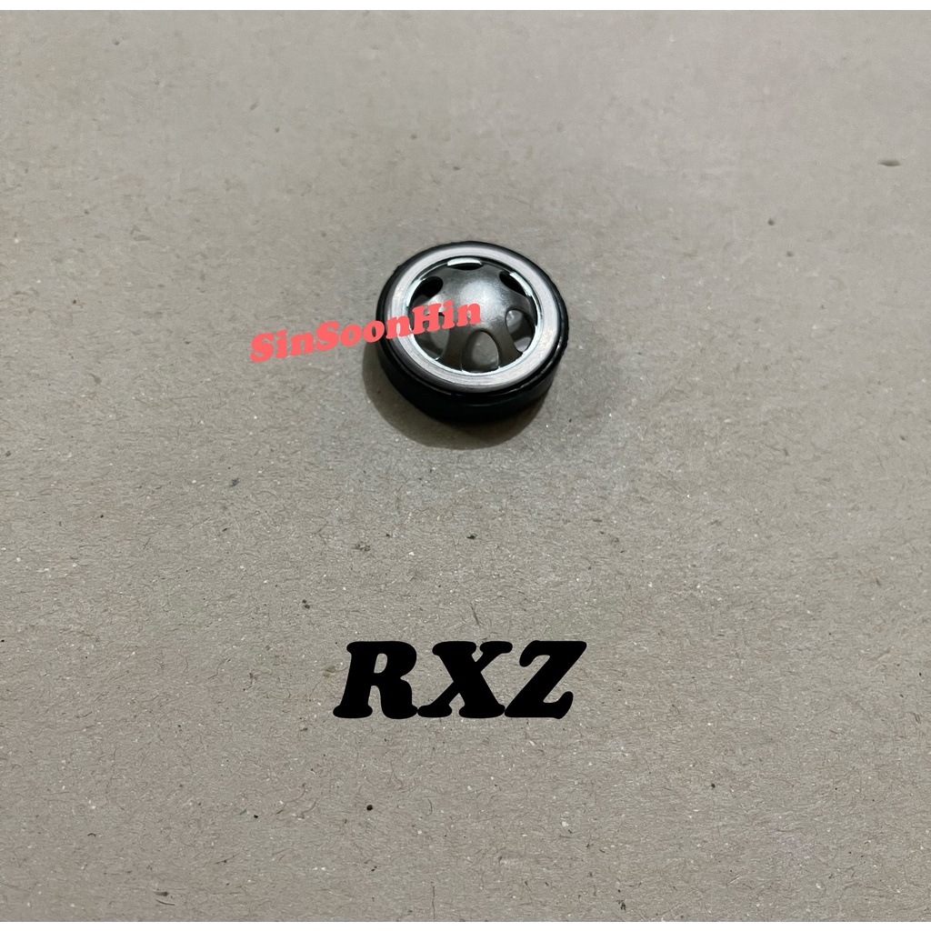 Yamaha RXZ 4T Mirror / Oil Screen [Standard] cermin minyak hitam enjin ...